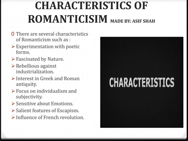 Romanticism and transcendentalism ) | PPTX | Poetry | Books and Literature