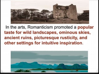 Romanticism and transcendentalism ) | PPTX