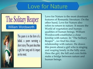 Romanticism and William Wordsworth by Romance Group | PPT