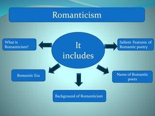 Romanticism and William Wordsworth by Romance Group | PPT