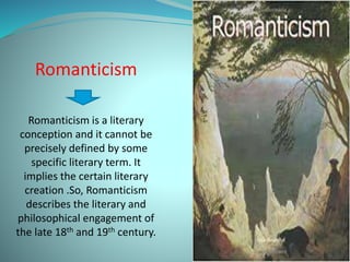 Romanticism and William Wordsworth by Romance Group | PPT
