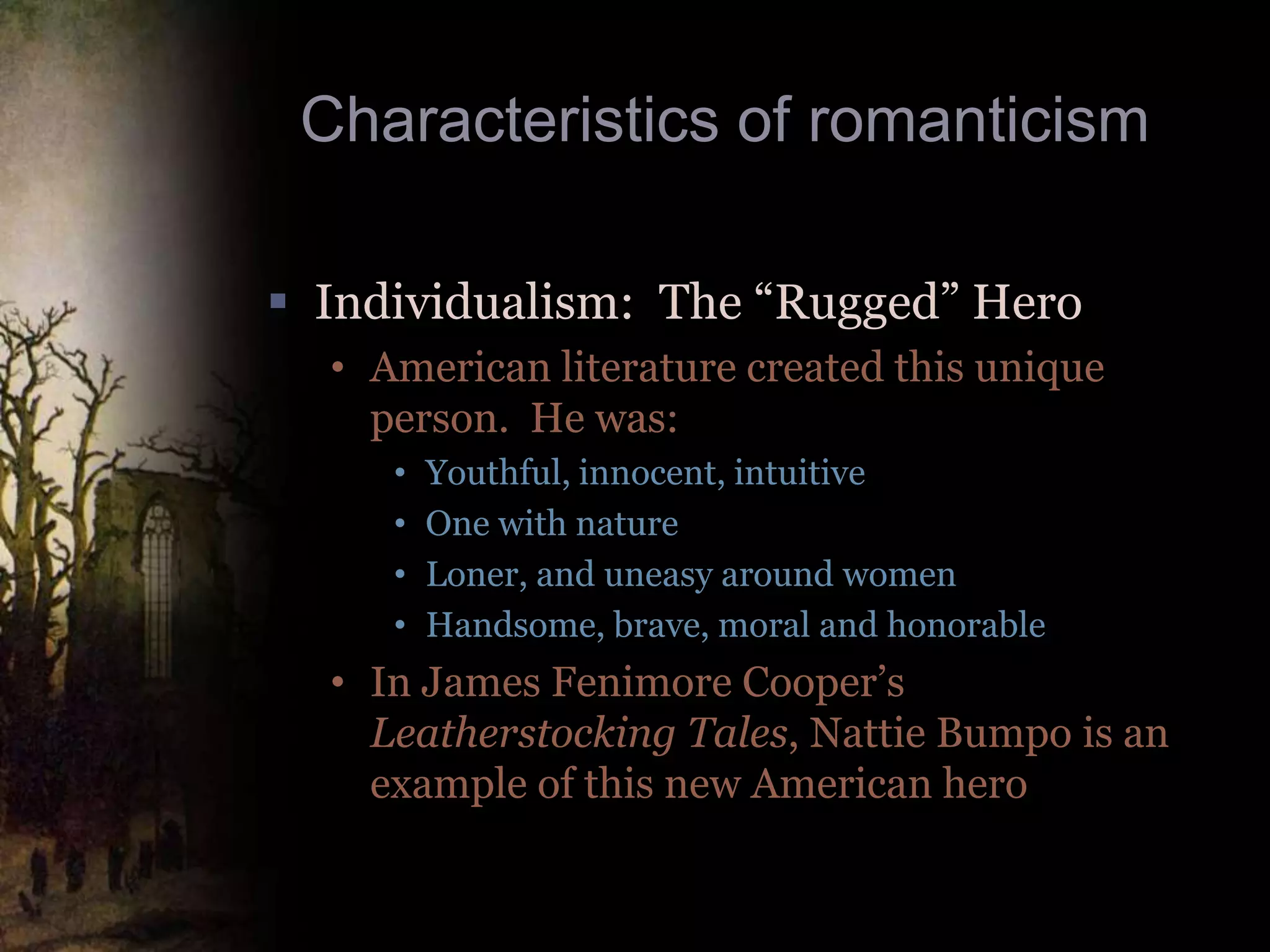 American Romanticism Movement | PPTX