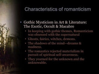 Romanticism Literature Themes