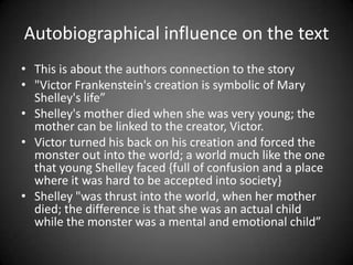 Romanticism & frankenstein | PPTX