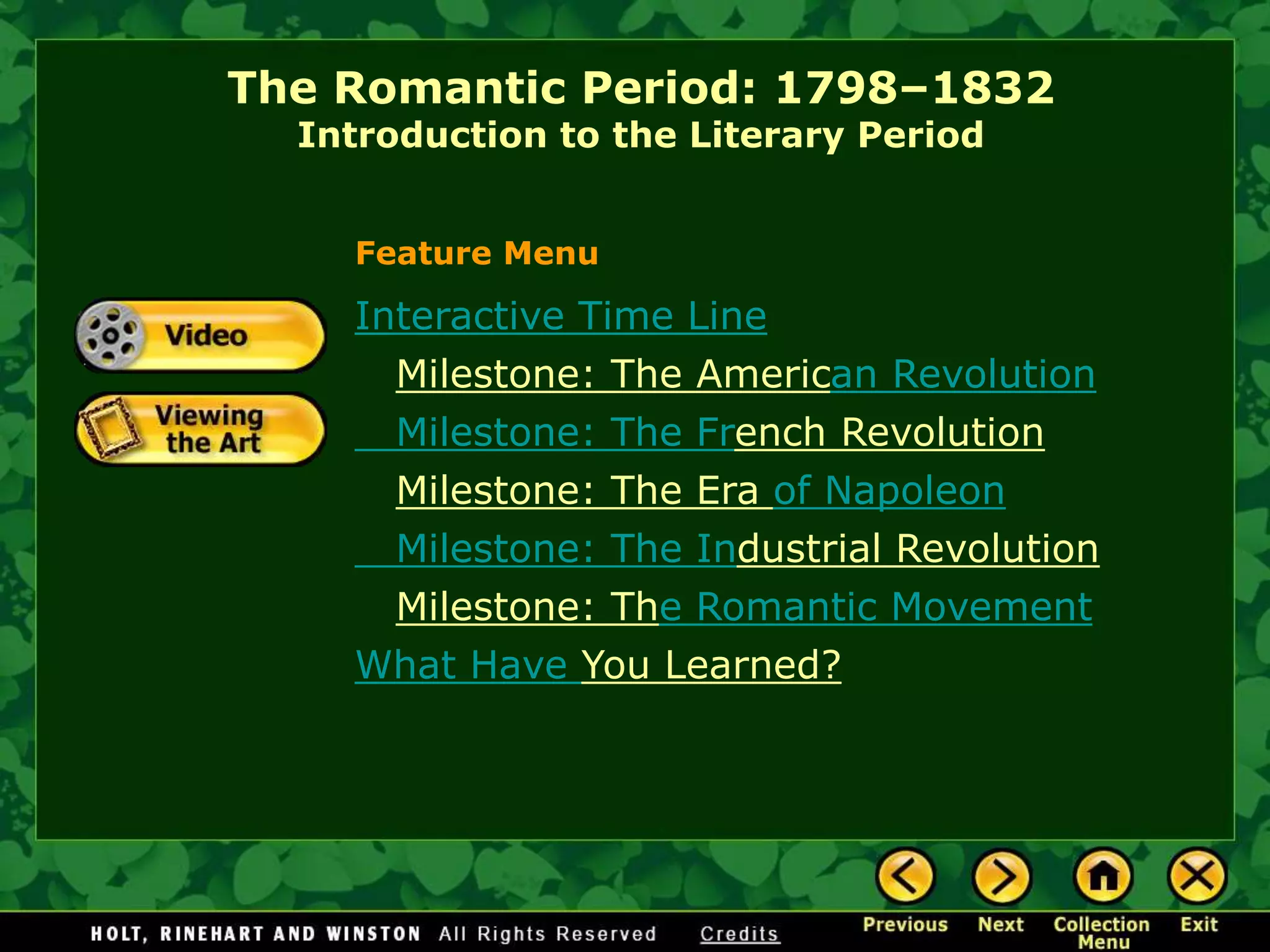 Romanticism intro | PPT