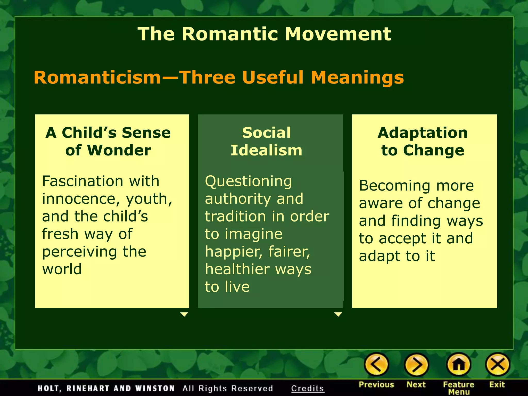 Romanticism intro | PPT