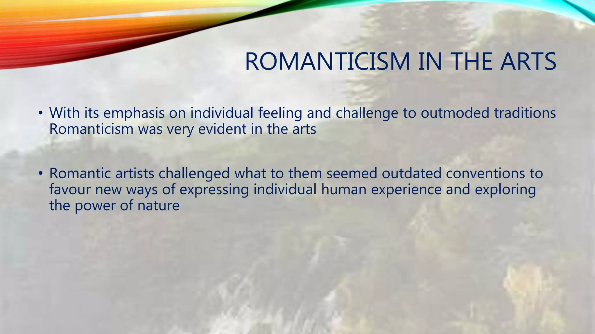 30.11.20 Understanding Performance - Romanticism introduction | PPT