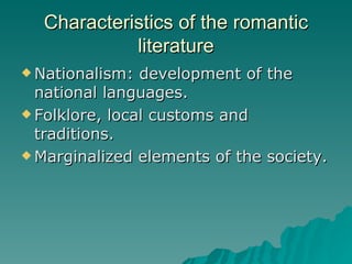 Romanticism. Great Britain and Spain. | PPT | Books and Literature