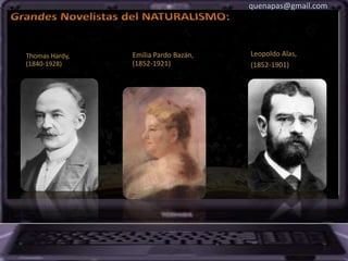 Romanticismo realismo naturalismo | PPTX