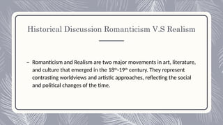 Romanticism V.S Realism Literary Difference.pptx