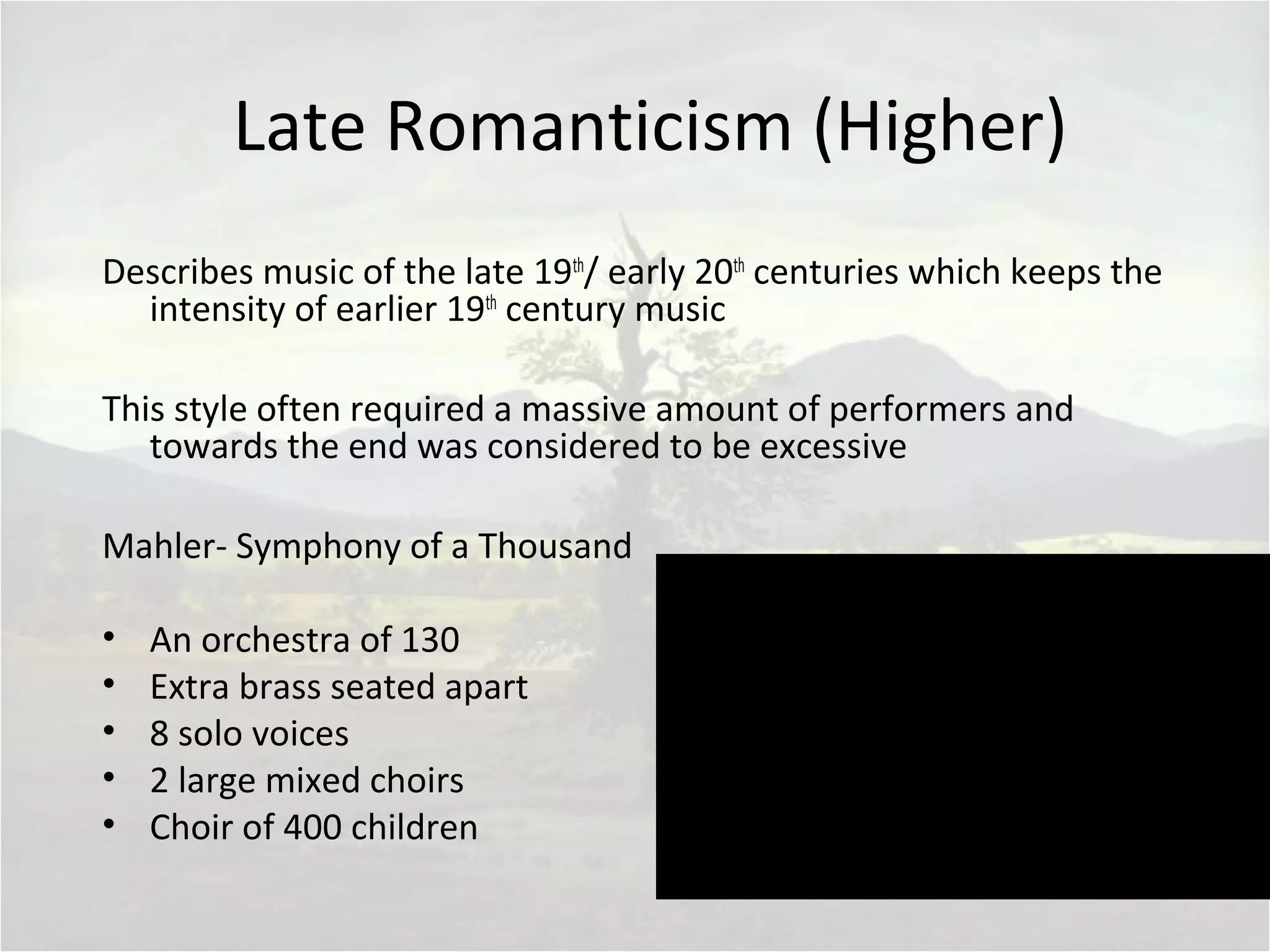 Romantic Period Music | PPT