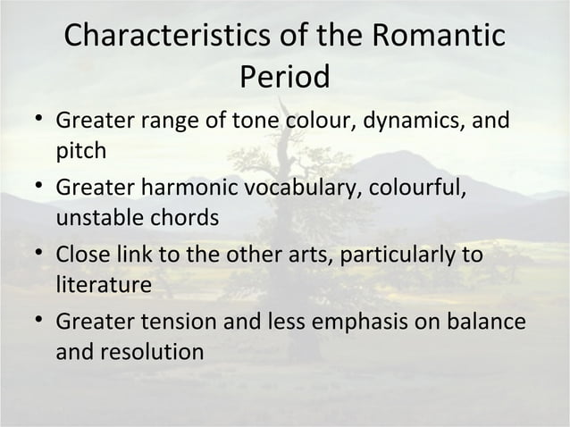 Romantic Period Music | PPT