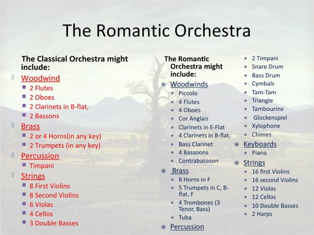 Romantic Period Music | PPT