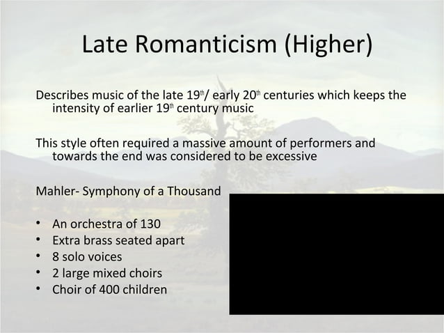 Romantic Period Music | PPT