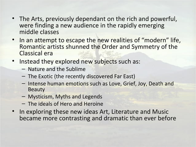 Romantic Period Music | PPT
