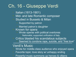 Romantic opera | PPT