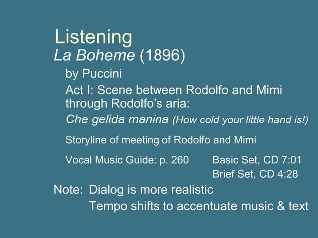 Romantic opera | PPT