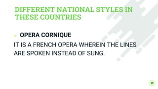 Romantic Opera of the Romantic Period | PPTX