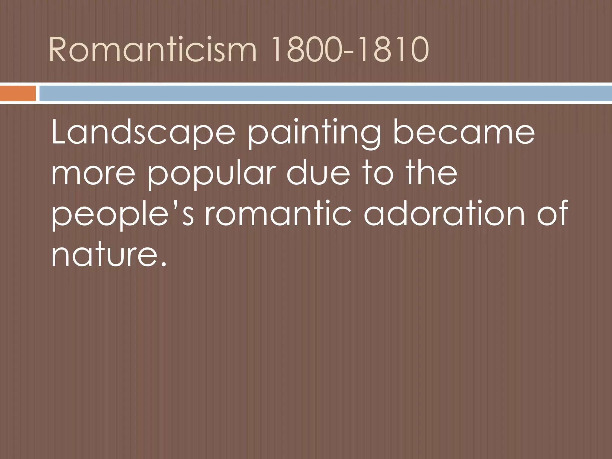 Romantic period | PPTX