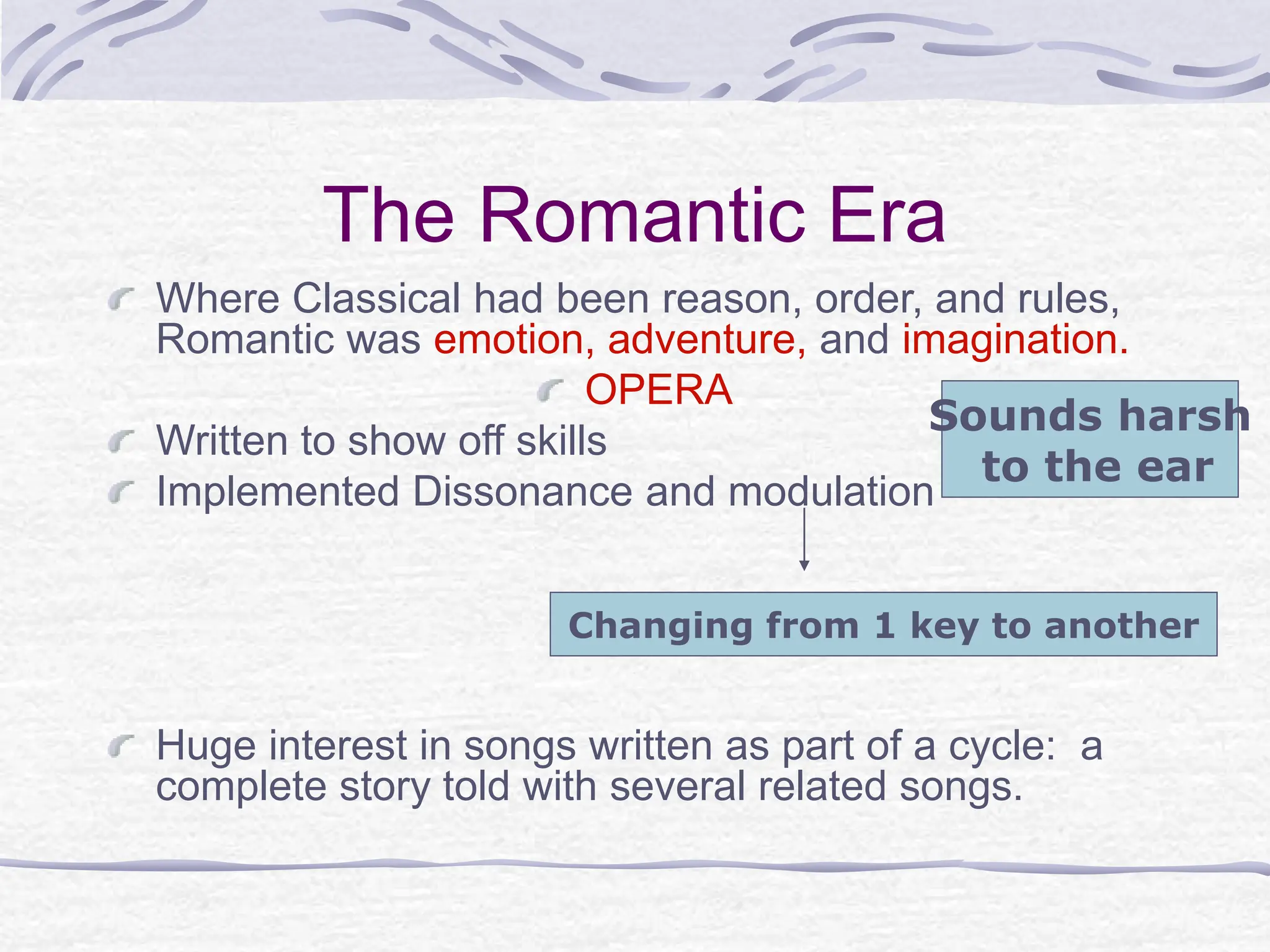 Music of the Romantic Period - 3rd Quarter Lesson in MAPEH 9 | PPT