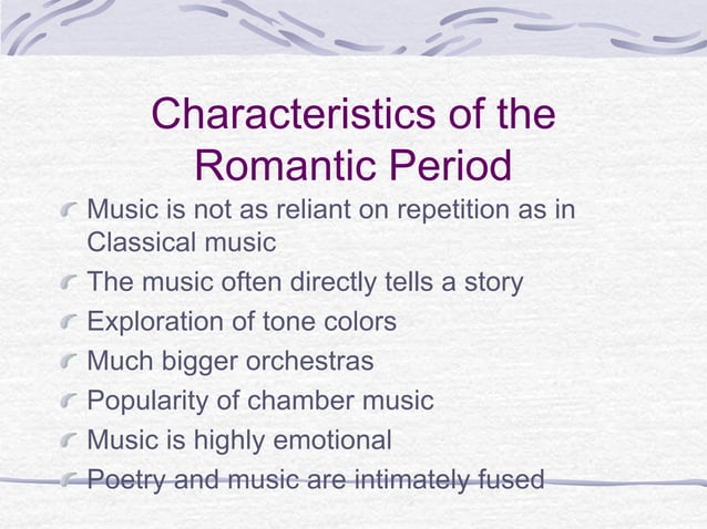Music of the Romantic Period - 3rd Quarter Lesson in MAPEH 9 | PPT