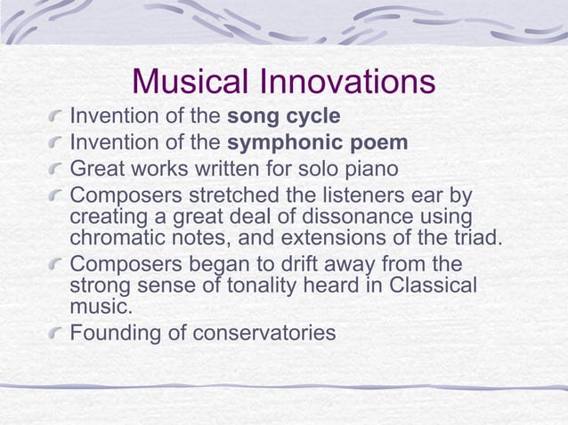 Music of the Romantic Period - 3rd Quarter Lesson in MAPEH 9 | PPT