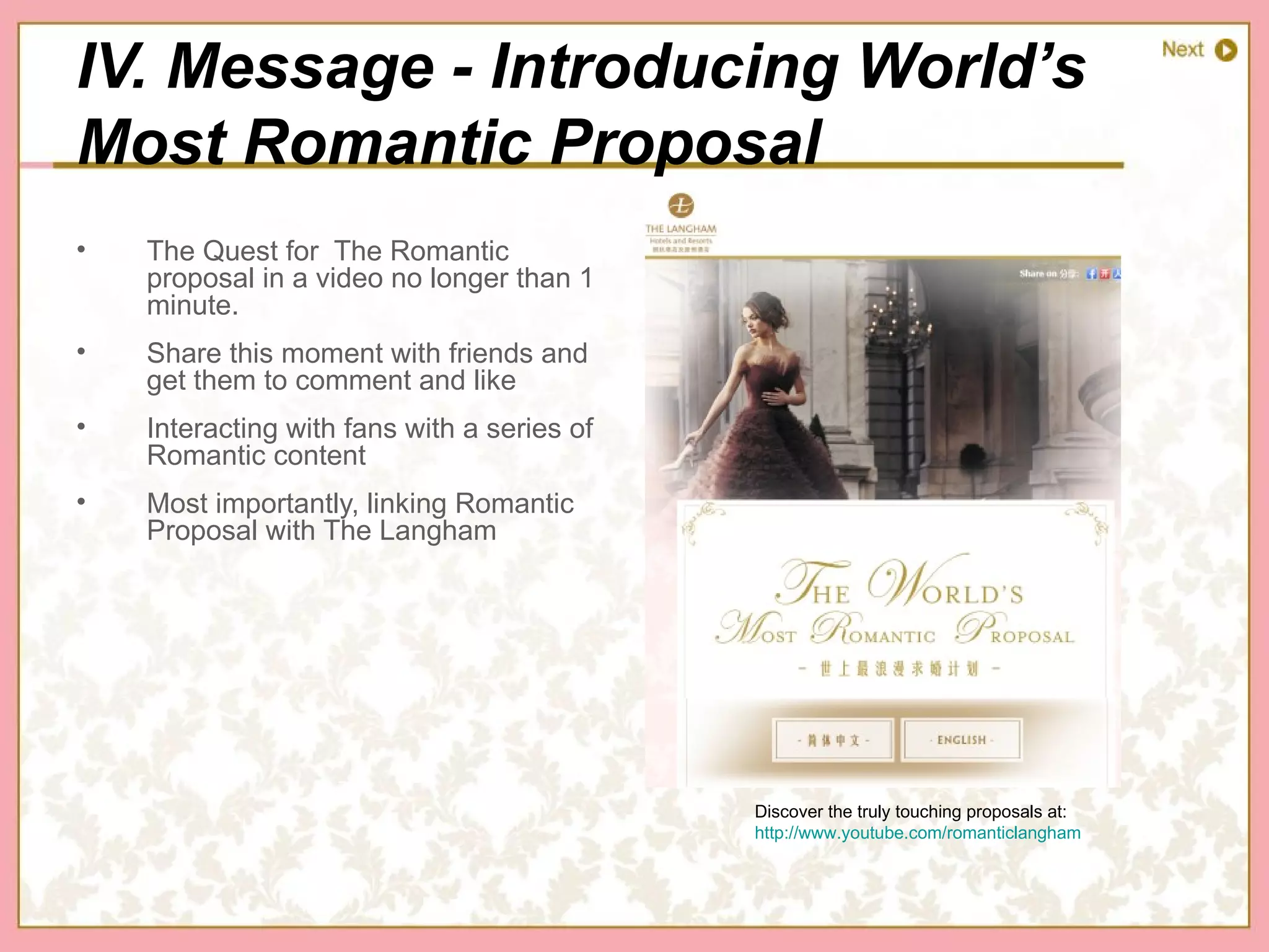 Romantic proposal | PPT