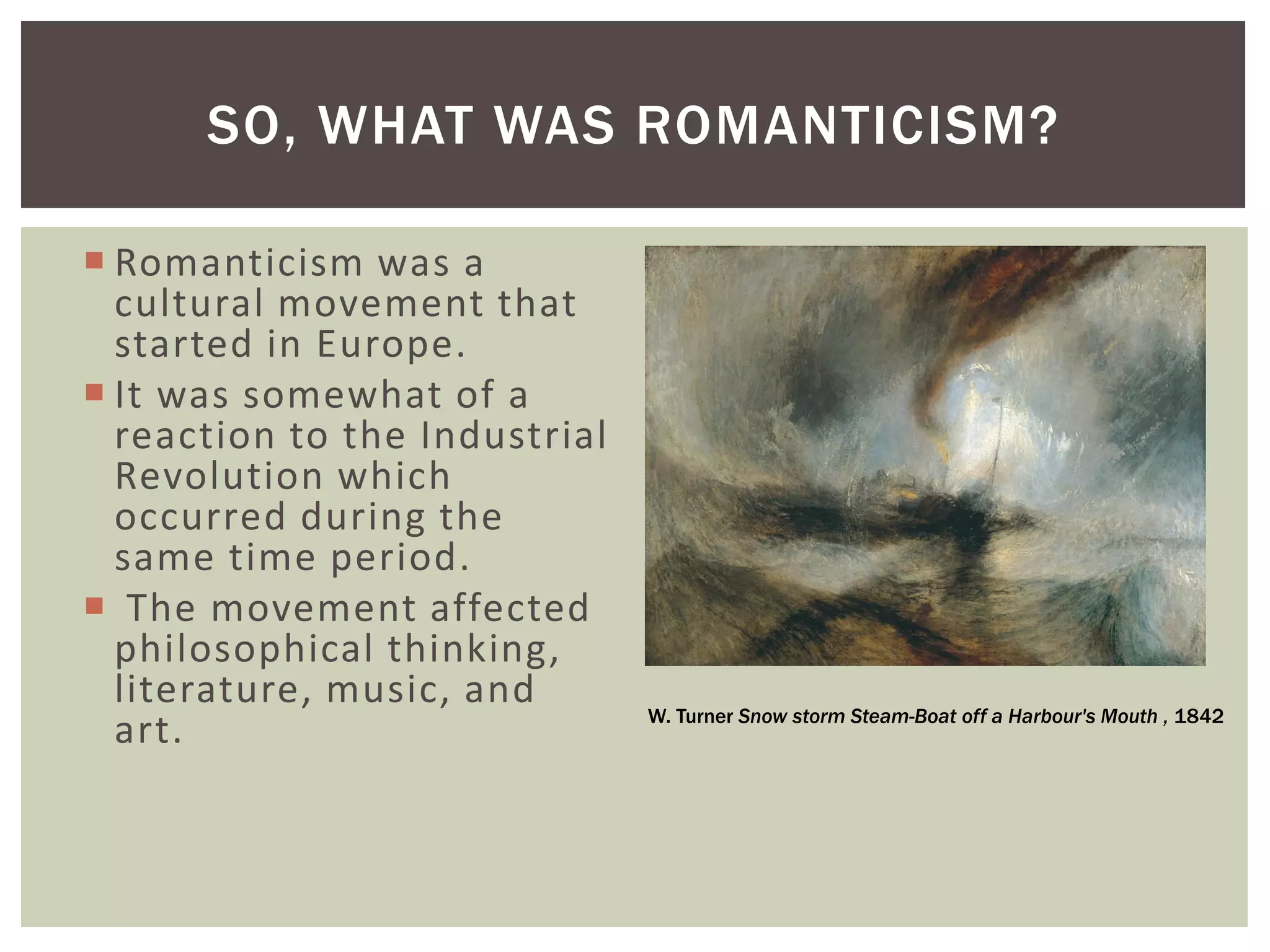Romanticsm art | PDF