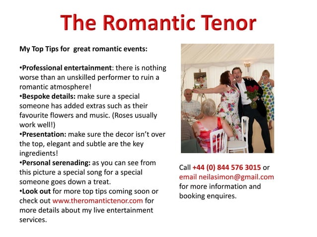 Romantic tenor top tips | PDF