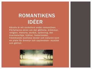 Romantiken | PPTX