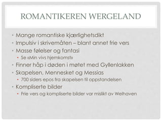 Romantikk og nasjonalromantikk | PPTX