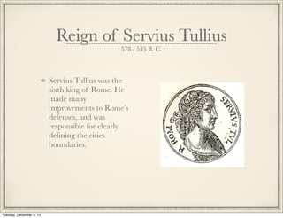 Roman Timeline | PPT