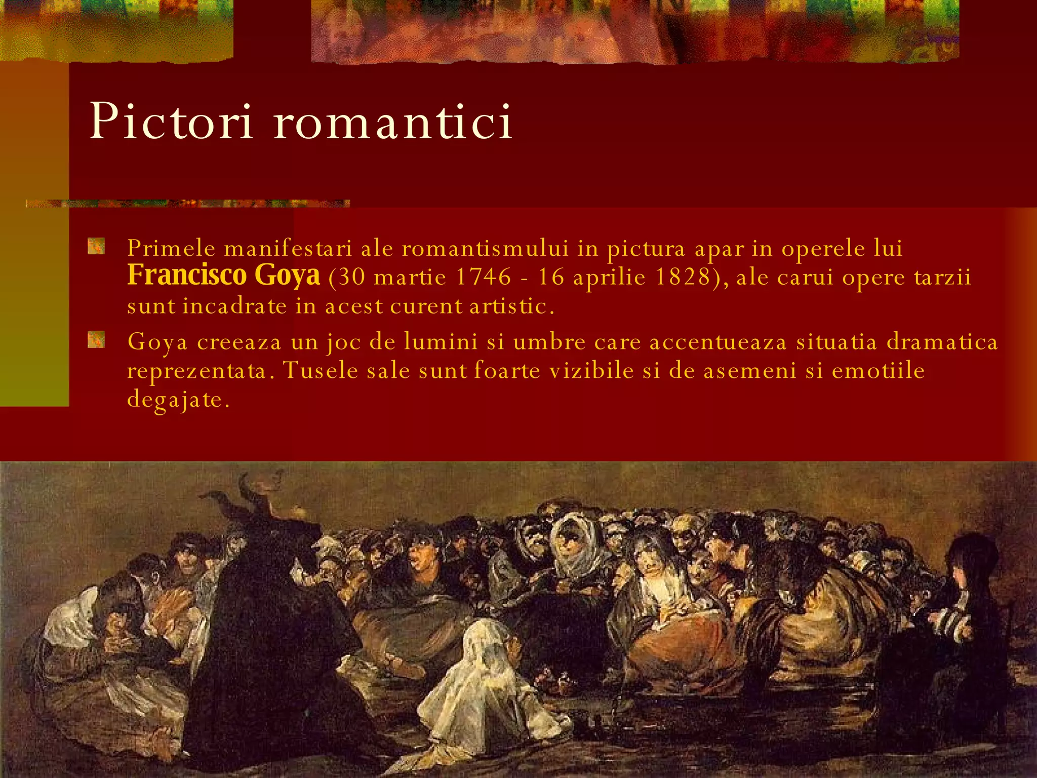Curentul artistic Romantism | PPT
