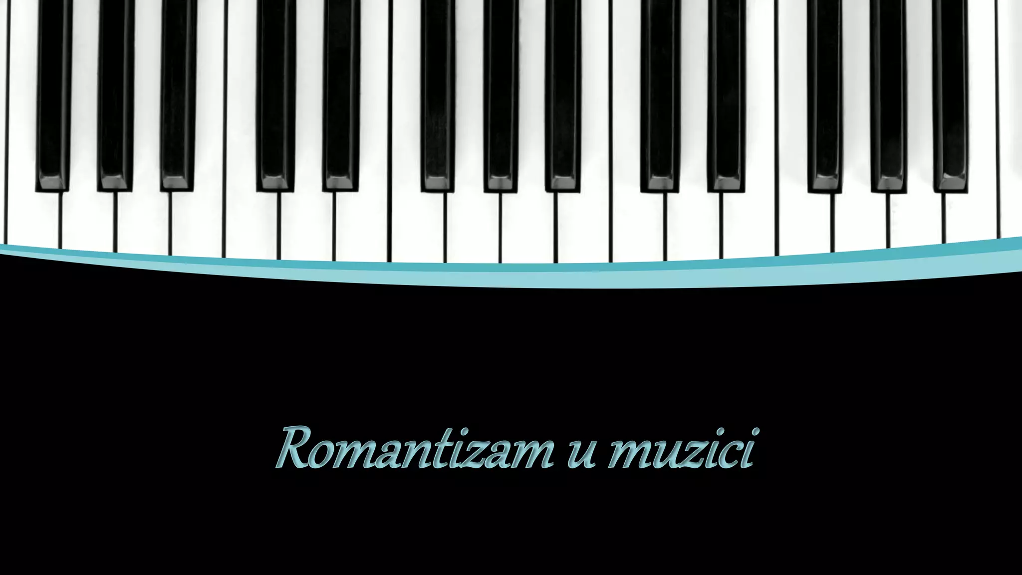 Romantizam u muzici (Robert Šuman, Franc Šubert, Feliks Mendelson) | PPTX