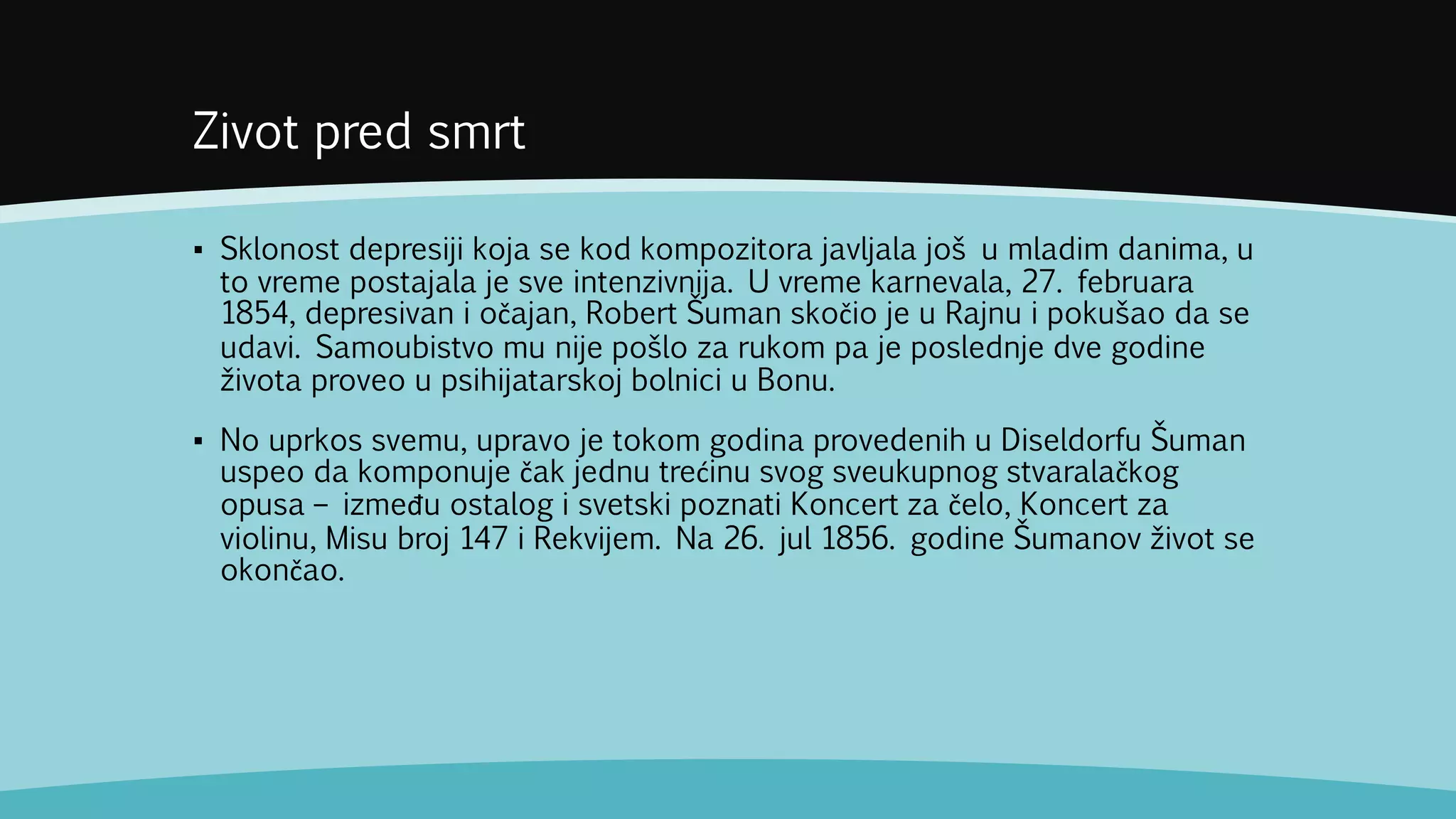 Romantizam u muzici (Robert Šuman, Franc Šubert, Feliks Mendelson) | PPTX