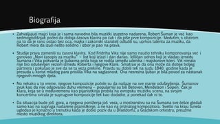 Romantizam u muzici (Robert Šuman, Franc Šubert, Feliks Mendelson) | PPTX