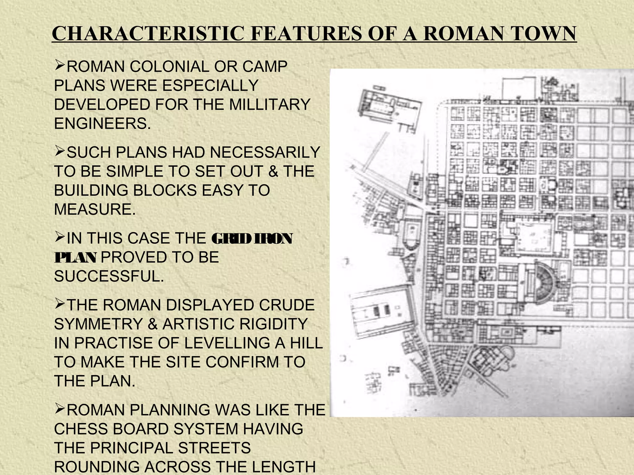 Roman town planning | PPT