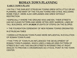Roman town planning | PPT