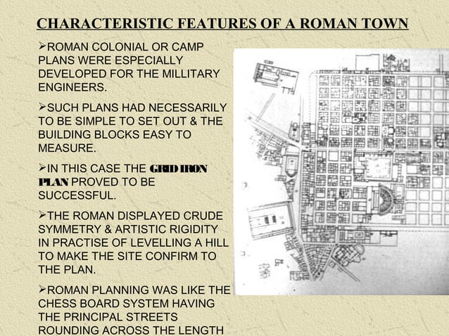 Roman town planning | PPT