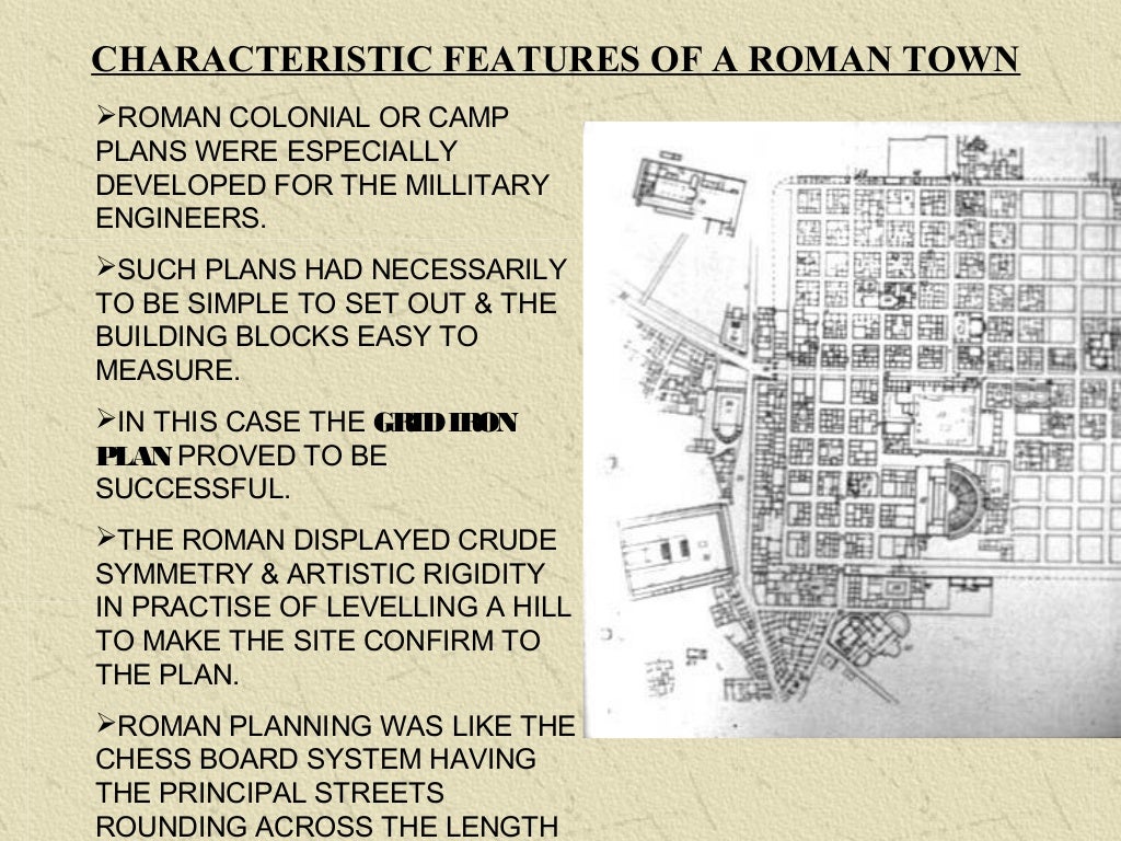 Roman town planning