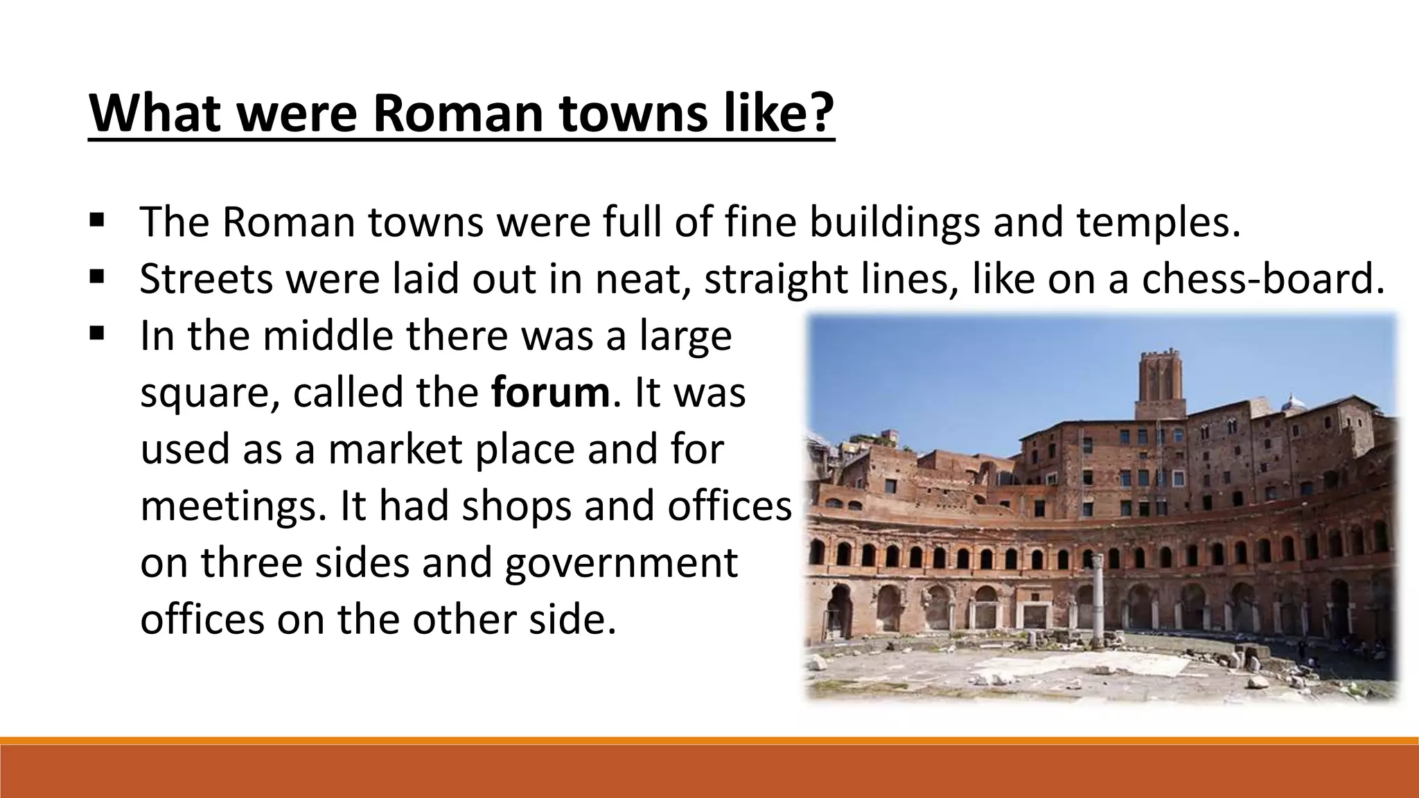 Roman towns and houses | PPTX | Houses | Real Estate