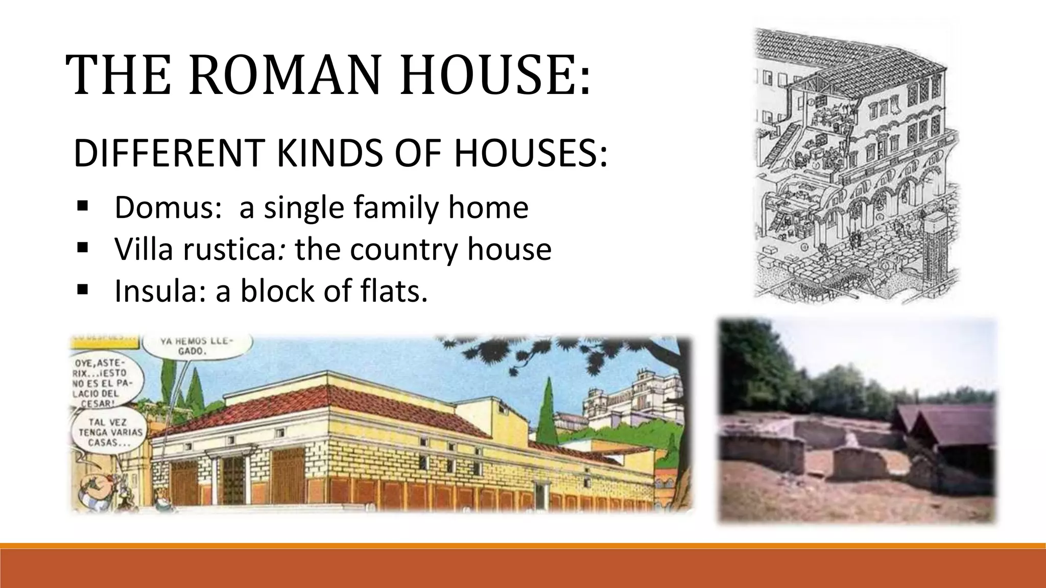 Roman towns and houses | PPTX | Houses | Real Estate