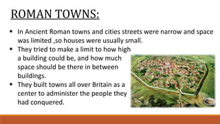 Roman towns and houses | PPTX | Houses | Real Estate
