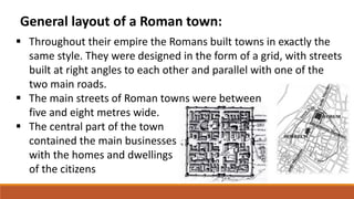 Roman towns and houses | PPTX | Houses | Real Estate
