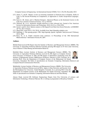 Roman urdu opinion mining system | PDF