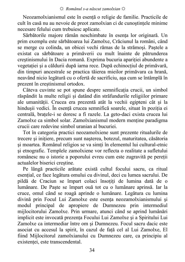 Romanu s a nascut l zamolxian intrebari18 | PDF