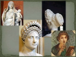 Source Analysis - Roman Women plus some comparisons | PPTX