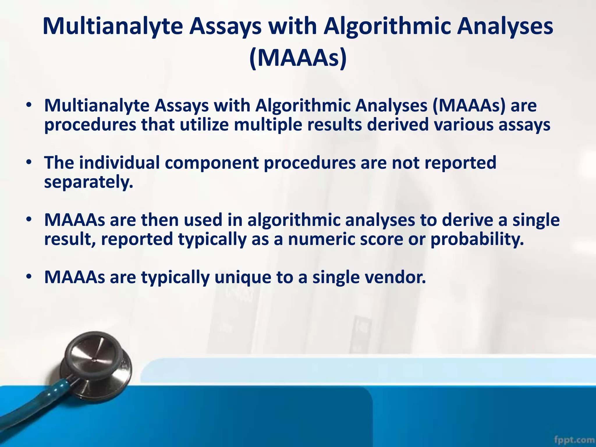ROMA (Risk of Ovarian Malignancy Algorithm) | PPTX