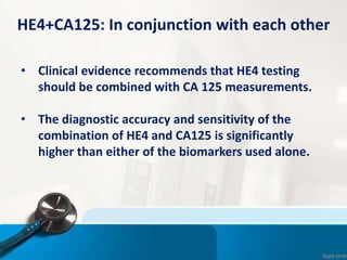 ROMA (Risk of Ovarian Malignancy Algorithm) | PPTX