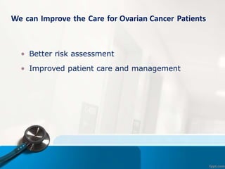 ROMA (Risk of Ovarian Malignancy Algorithm) | PPT